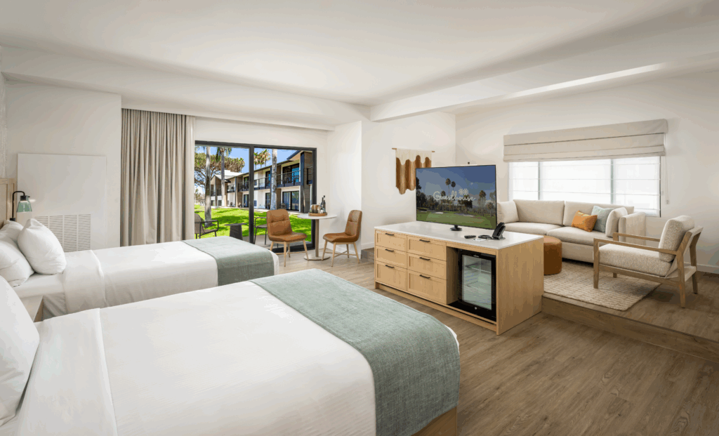 Double Queen Studio Suite | Guesthouse